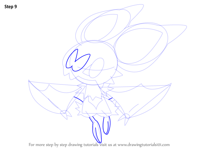 How to Draw Noibat from Pokemon (Pokemon) Step by Step ...