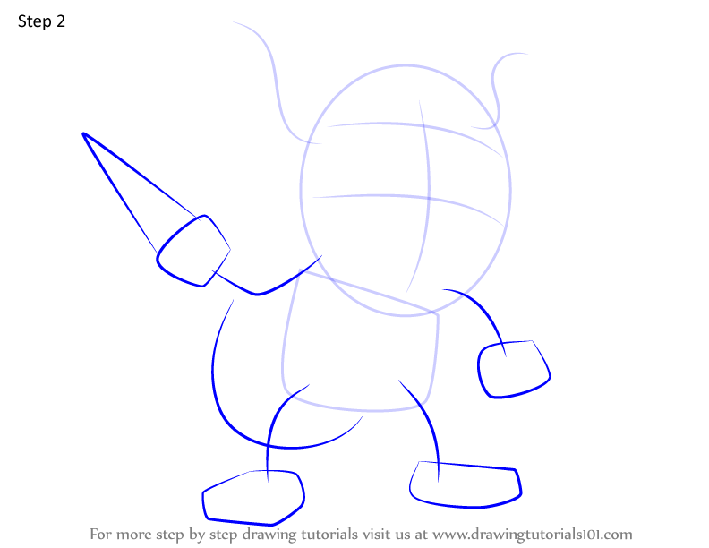 How to Draw Perrserker from Pokemon (Pokemon) Step by Step ...