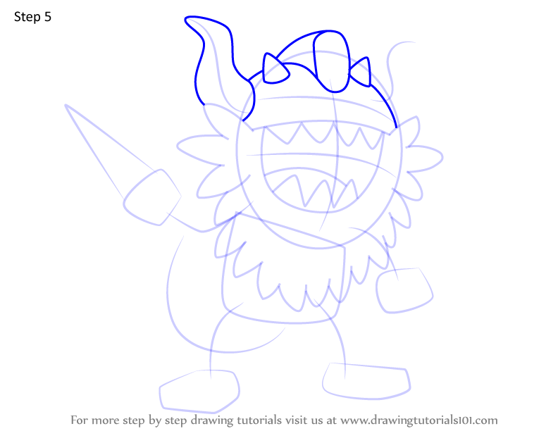 How to Draw Perrserker from Pokemon (Pokemon) Step by Step ...