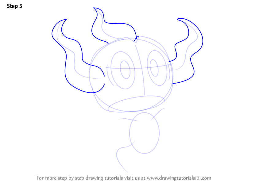 How to Draw Phantump from Pokemon (Pokemon) Step by Step ...