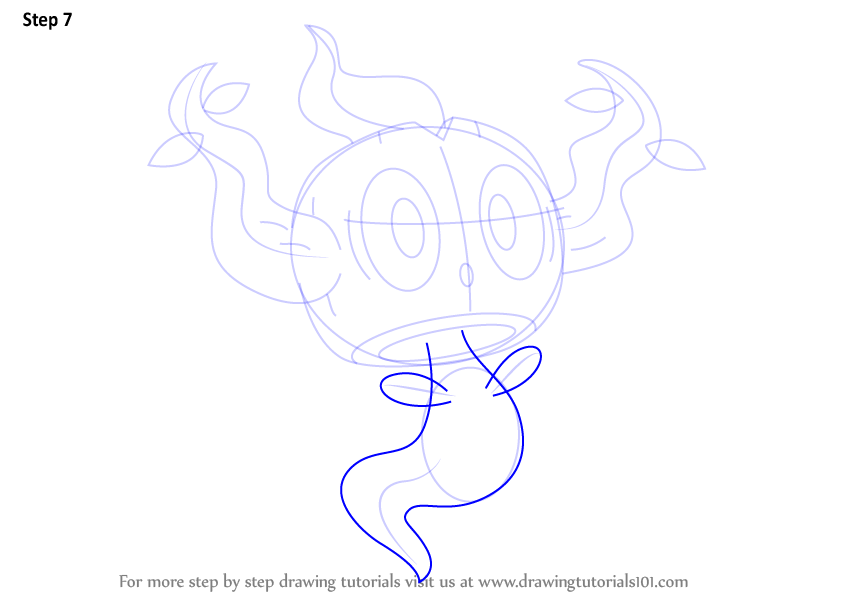 How to Draw Phantump from Pokemon (Pokemon) Step by Step ...