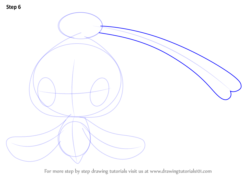 How to Draw Phione from Pokemon (Pokemon) Step by Step ...