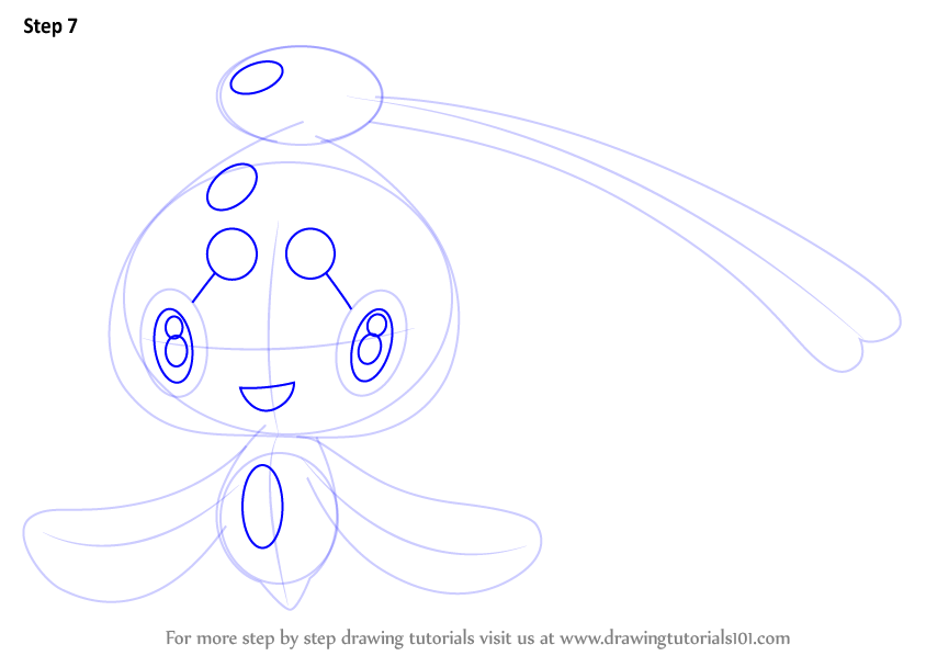 How to Draw Phione from Pokemon (Pokemon) Step by Step ...