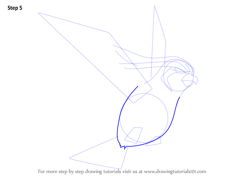 How to Draw Pidgeot from Pokemon (Pokemon) Step by Step ...