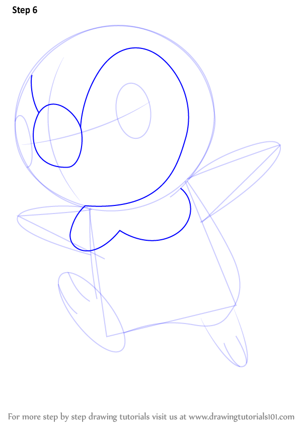 How to Draw Piplup from Pokemon (Pokemon) Step by Step ...