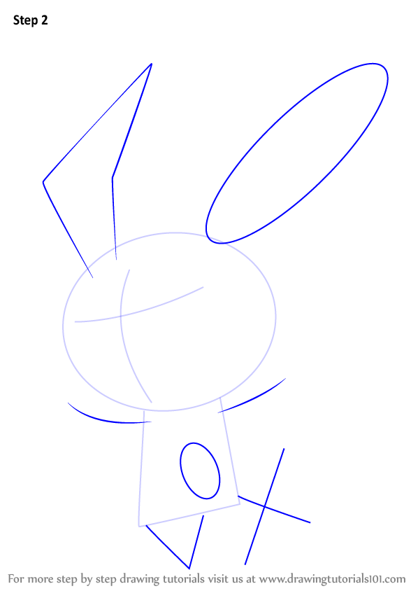 How to Draw Plusle from Pokemon (Pokemon) Step by Step ...