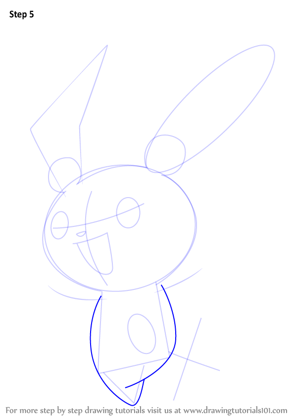 How to Draw Plusle from Pokemon (Pokemon) Step by Step ...