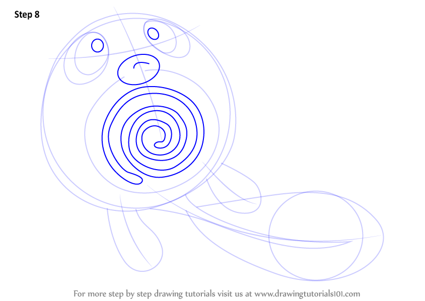 How to Draw Poliwag from Pokemon (Pokemon) Step by Step ...