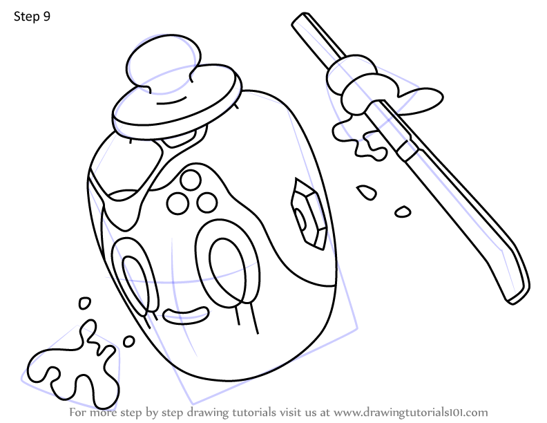 How to Draw Poltchageist from Pokemon (Pokemon) Step by Step ...