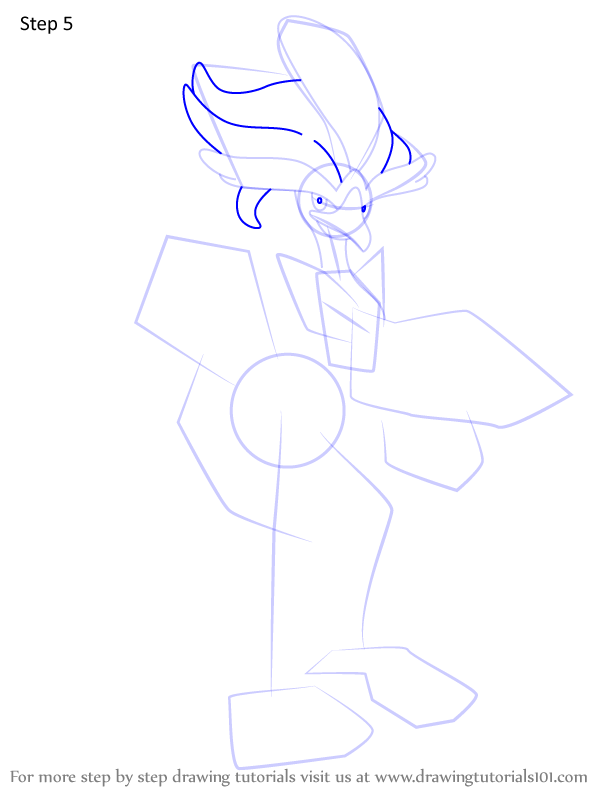 How to Draw Quaquaval from Pokemon (Pokemon) Step by Step ...