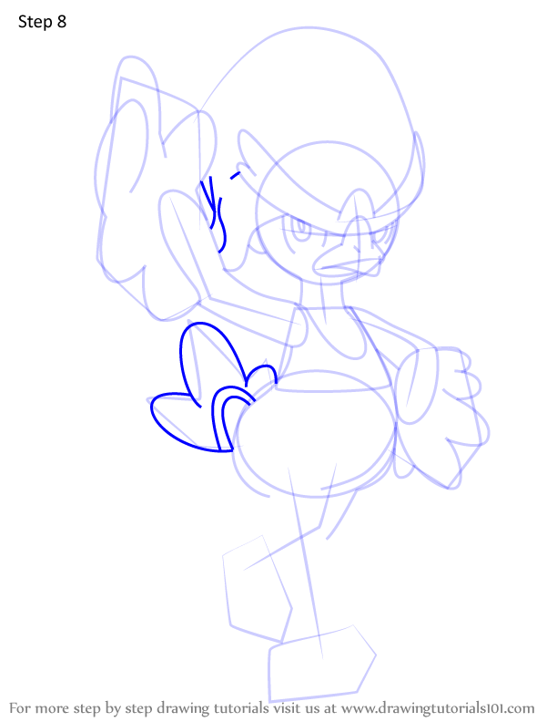 How to Draw Quaxwell from Pokemon (Pokemon) Step by Step ...
