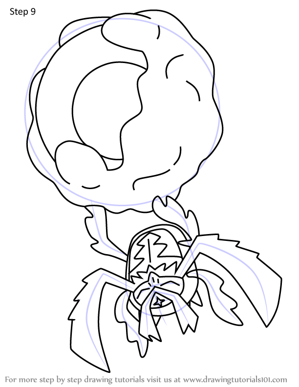 How to Draw Rabsca from Pokemon (Pokemon) Step by Step ...
