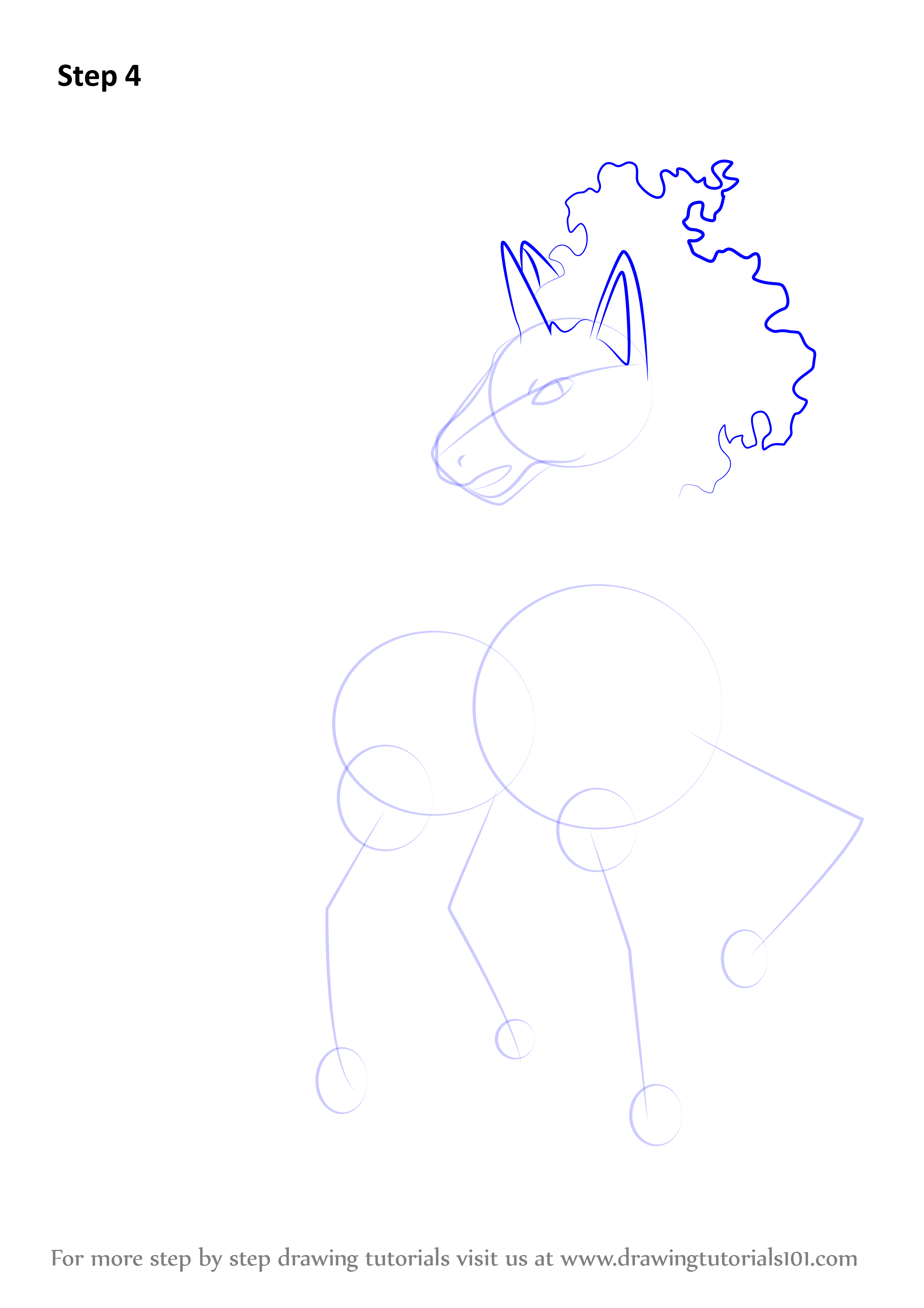 How to Draw Rapidash from Pokemon (Pokemon) Step by Step ...