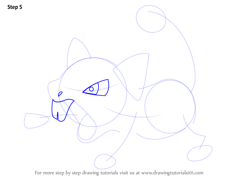 How to Draw Rattata from Pokemon (Pokemon) Step by Step | DrawingTutorials101.com