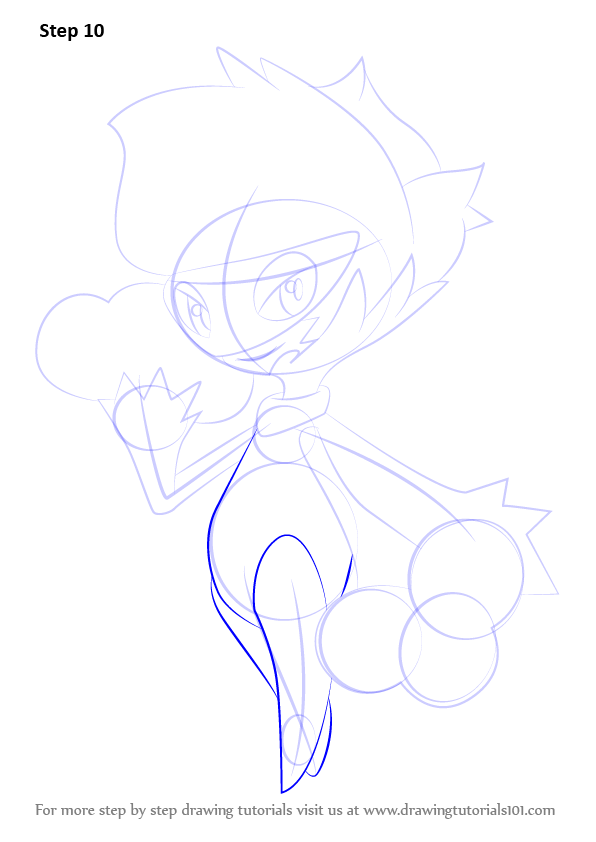 How to Draw Roserade from Pokemon (Pokemon) Step by Step ...