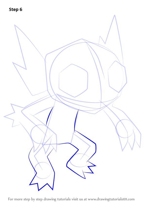 How to Draw Sableye from Pokemon (Pokemon) Step by Step ...