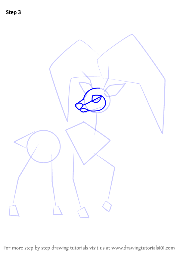 How to Draw Sawsbuck - Autumn Form from Pokemon (Pokemon) Step by Step ...