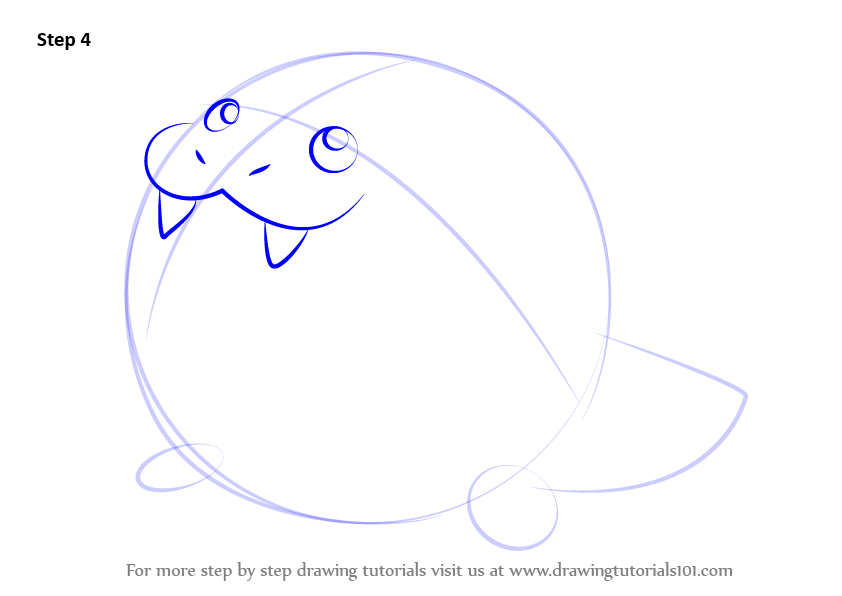 How to Draw Spheal from Pokemon (Pokemon) Step by Step ...