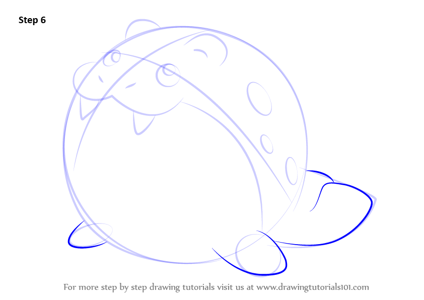 How to Draw Spheal from Pokemon (Pokemon) Step by Step ...