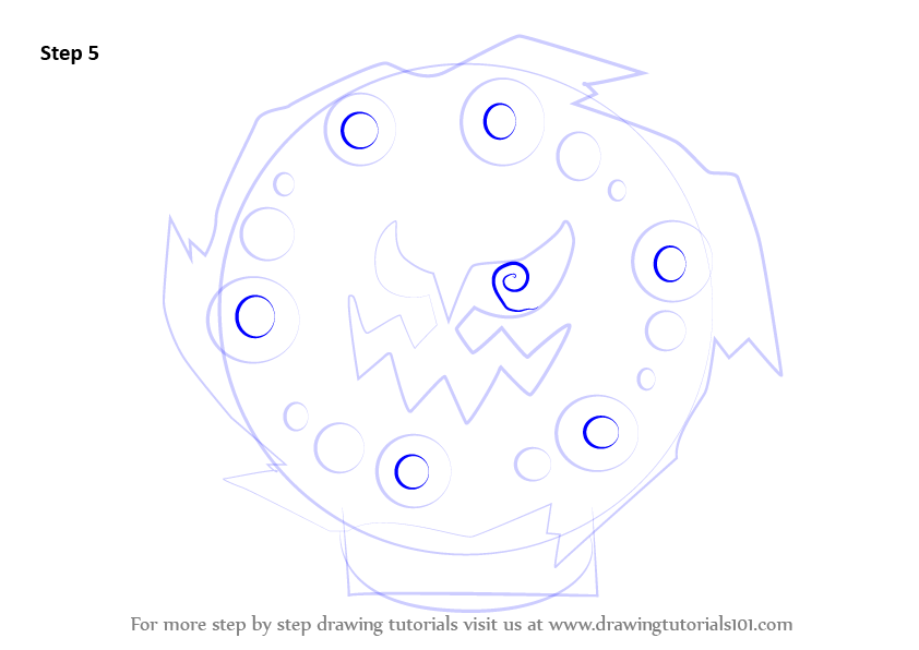 How to Draw Spiritomb from Pokemon (Pokemon) Step by Step ...