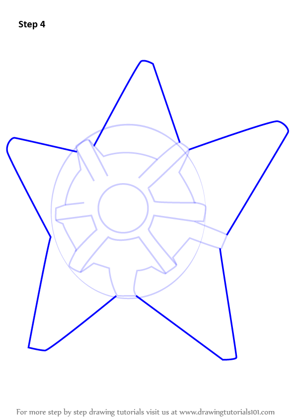 How to Draw Staryu from Pokemon (Pokemon) Step by Step ...