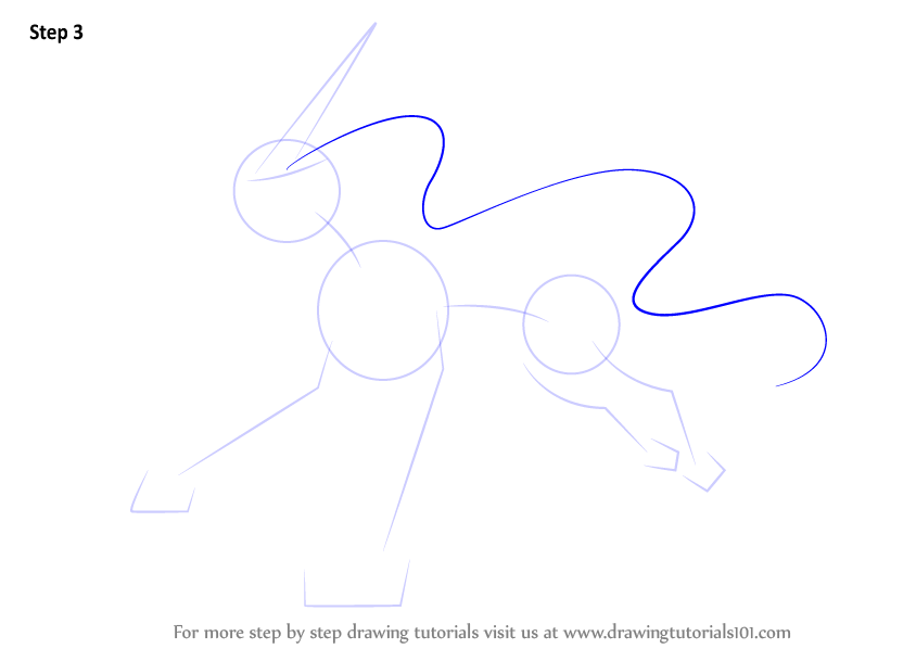 How to Draw Suicune from Pokemon (Pokemon) Step by Step ...