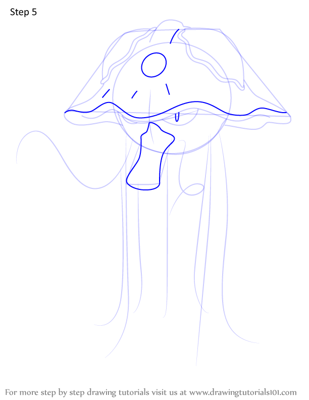 How to Draw Toedscruel from Pokemon (Pokemon) Step by Step ...