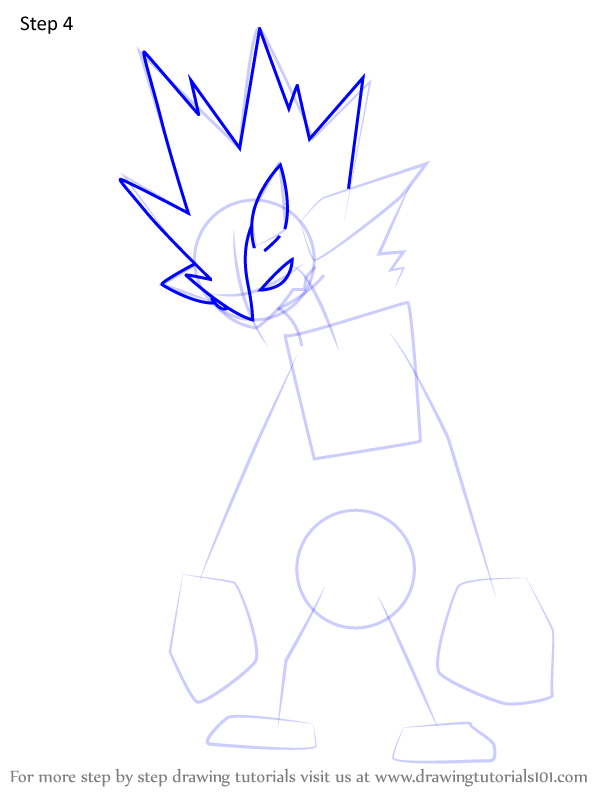 How to Draw Toxtricity - Amped Form from Pokemon (Pokemon) Step by Step ...