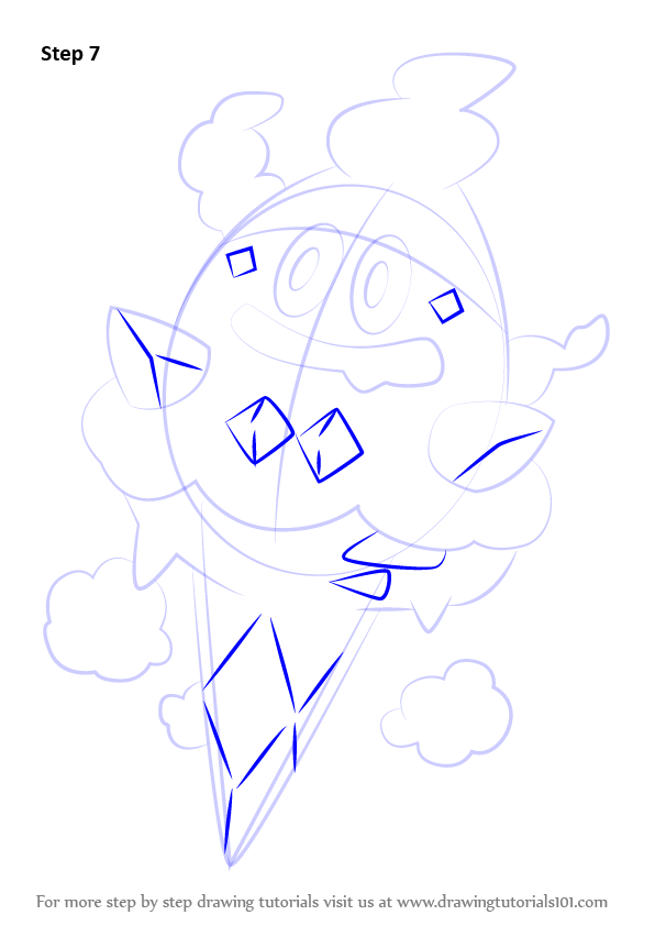 How to Draw Vanillish from Pokemon (Pokemon) Step by Step ...