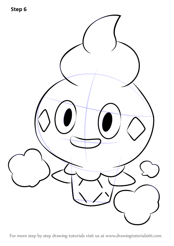 How to Draw Vanillite from Pokemon (Pokemon) Step by Step ...