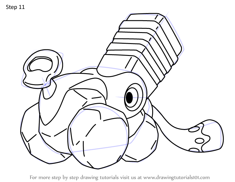 How to Draw Varoom from Pokemon (Pokemon) Step by Step ...