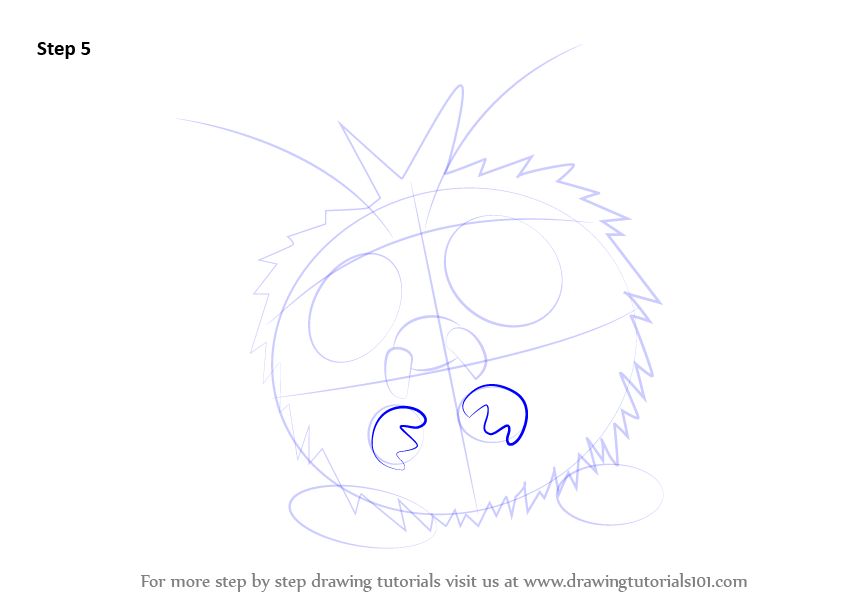 How to Draw Venonat from Pokemon (Pokemon) Step by Step ...