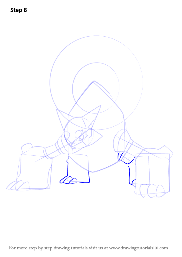 How to Draw Volcanion from Pokemon (Pokemon) Step by Step ...
