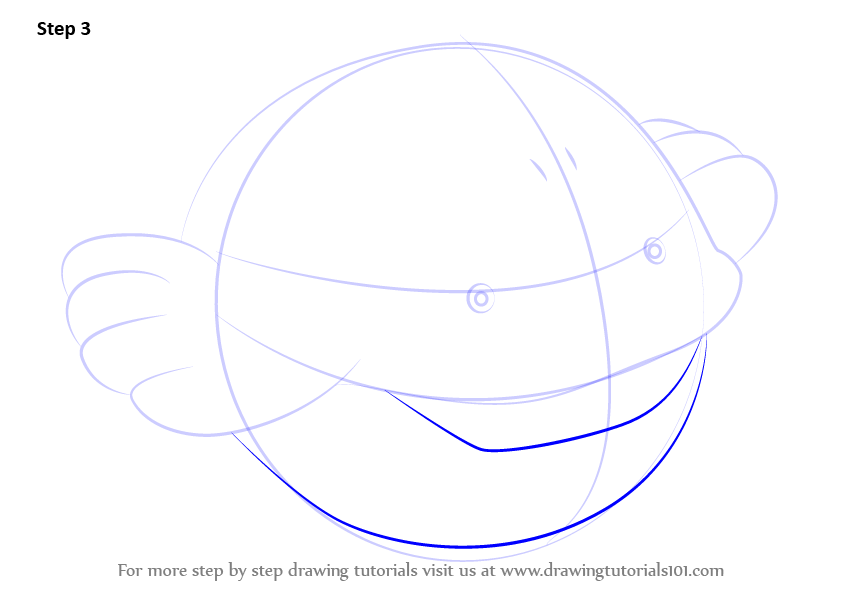How to Draw Wailmer from Pokemon (Pokemon) Step by Step ...