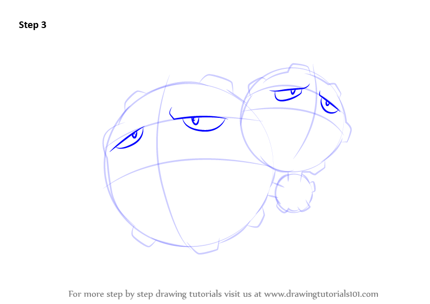 How to Draw Weezing from Pokemon (Pokemon) Step by Step ...