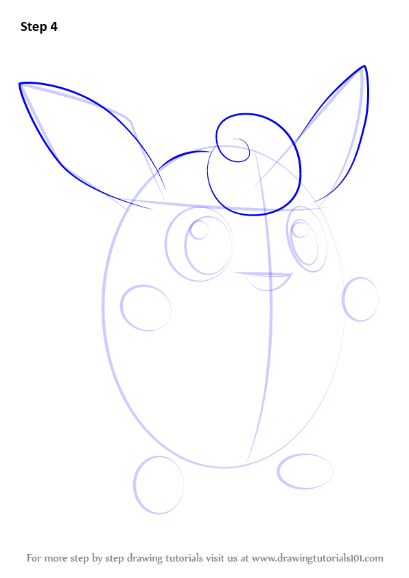 How to Draw Wigglytuff from Pokemon (Pokemon) Step by Step ...