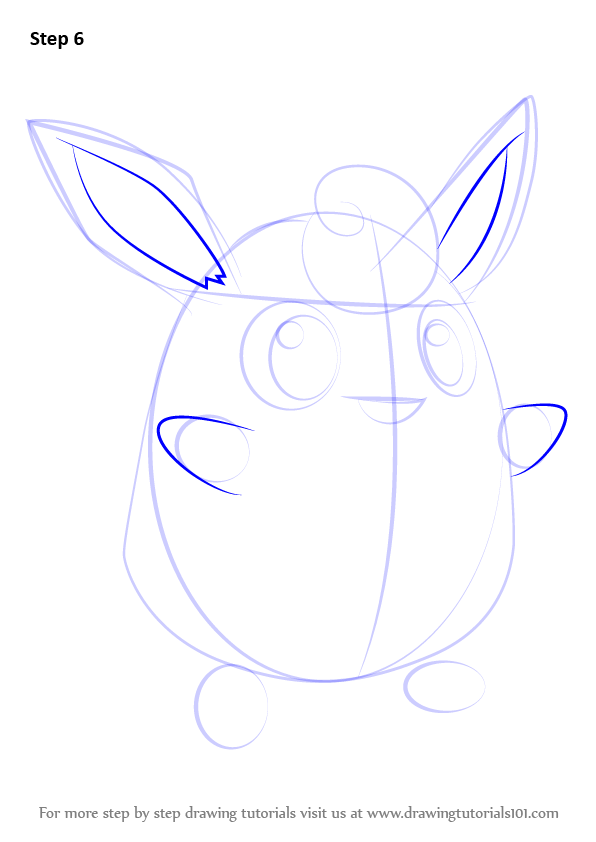 How to Draw Wigglytuff from Pokemon (Pokemon) Step by Step ...