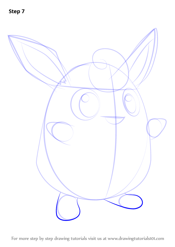 How to Draw Wigglytuff from Pokemon (Pokemon) Step by Step ...