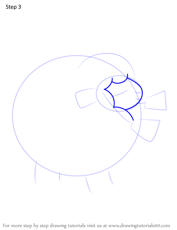 How to Draw Wooloo from Pokemon (Pokemon) Step by Step ...