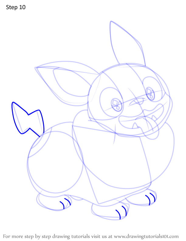 How to Draw Yamper from Pokemon (Pokemon) Step by Step ...