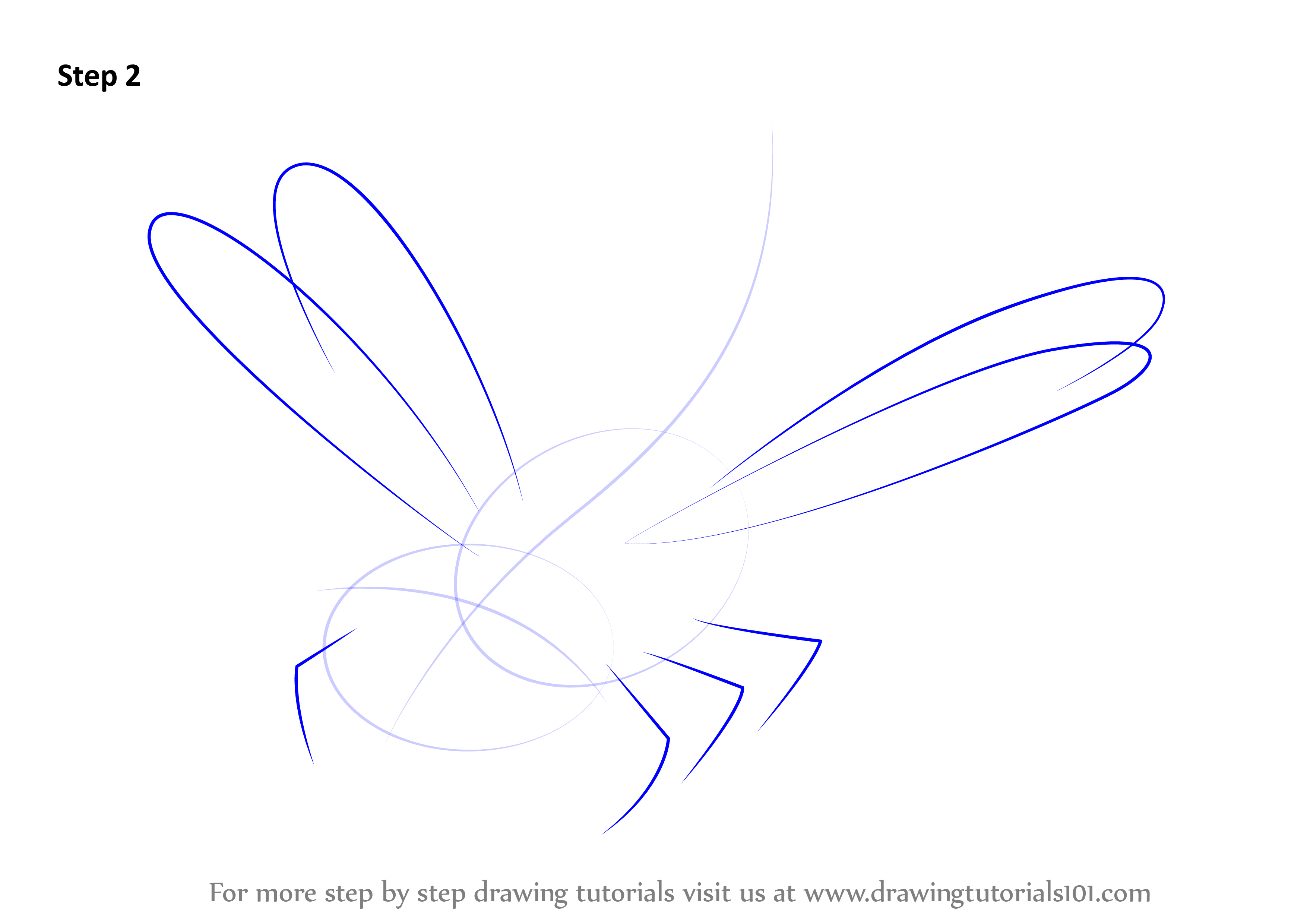 How to Draw Yanmega from Pokemon (Pokemon) Step by Step ...