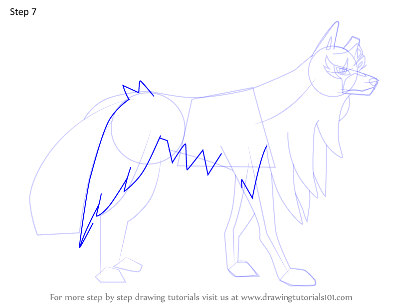 How to Draw Zacian Hero from Pokemon (Pokemon) Step by Step ...