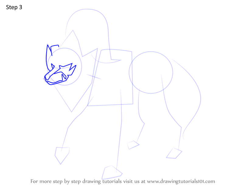 How to Draw Zamazenta Hero from Pokemon (Pokemon) Step by Step ...
