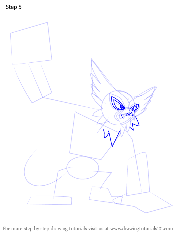 How to Draw Zarude from Pokemon (Pokemon) Step by Step ...