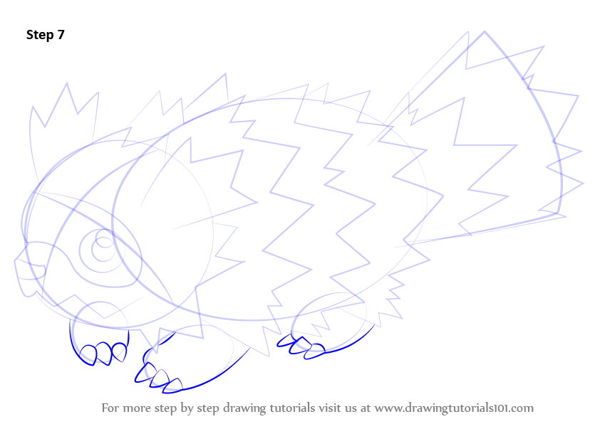 How to Draw Zigzagoon from Pokemon (Pokemon) Step by Step ...