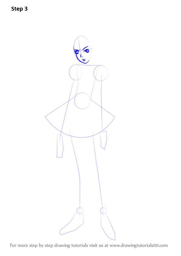 How to Draw Cure Beat from Pretty Cure (Pretty Cure) Step by Step ...