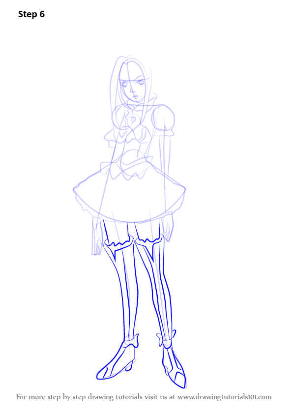 How to Draw Cure Beat from Pretty Cure (Pretty Cure) Step by Step ...