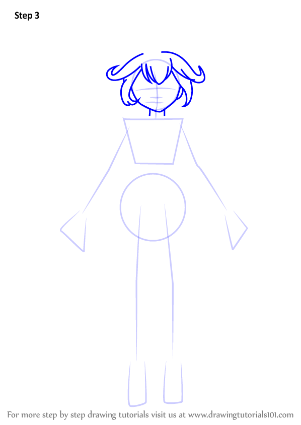 How to Draw Cure Peace from Pretty Cure (Pretty Cure) Step by Step ...