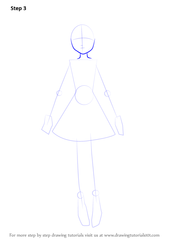 How to Draw Ha-chan from Pretty Cure (Pretty Cure) Step by Step ...