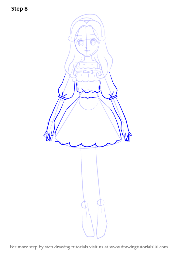 How to Draw Ha-chan from Pretty Cure (Pretty Cure) Step by Step ...